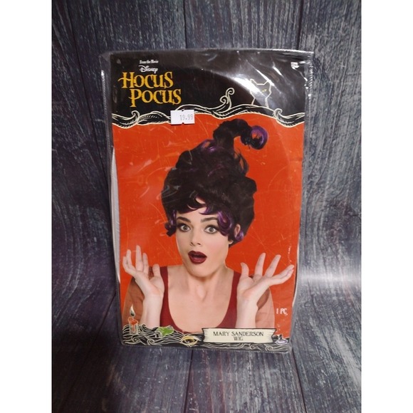 Disney | Hair | Disney Hocus Pocus Mary Sanderson Wig Costume Cosplay ...